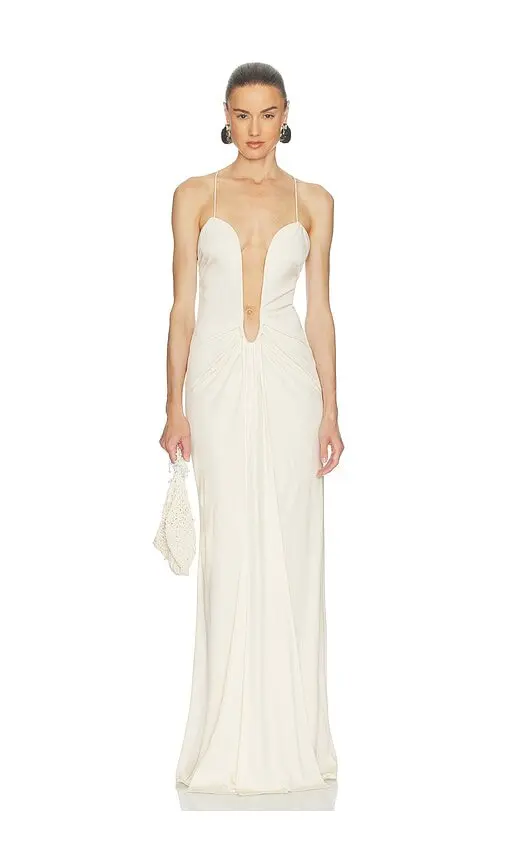 HELSA The Roksanna Draped Dress