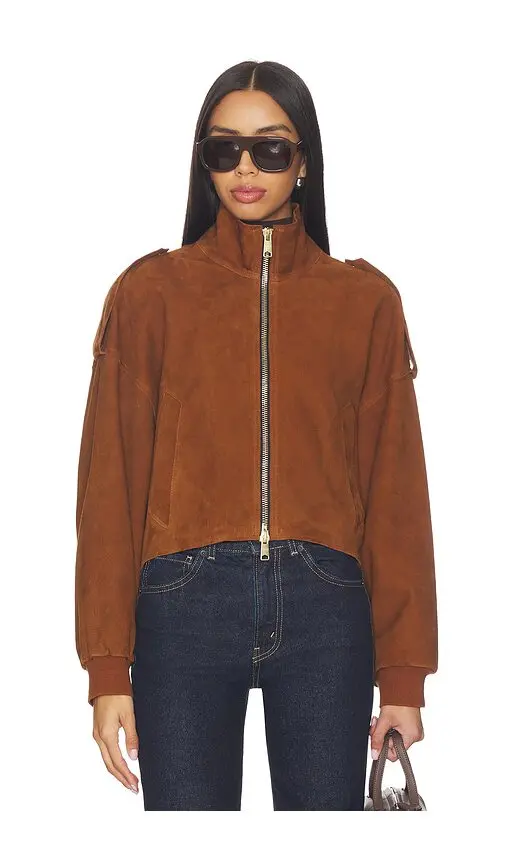 ALLSAINTS Lowden Suede Jacket