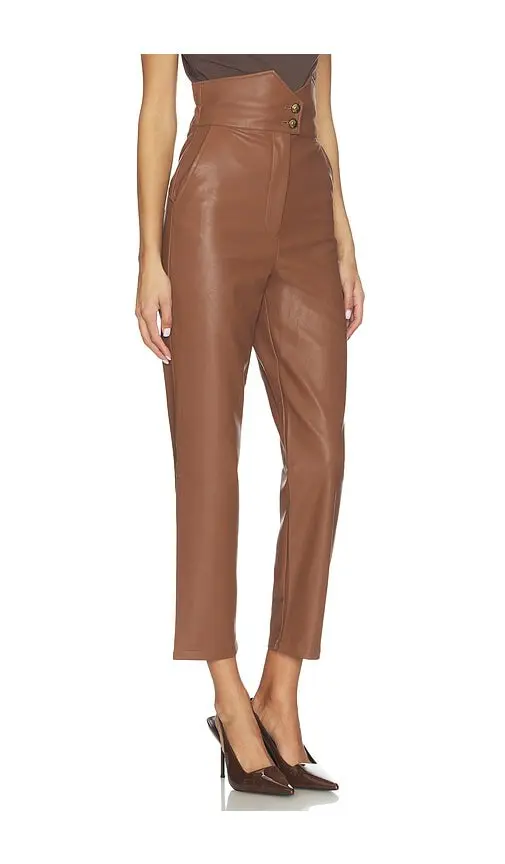 Bardot Aster Faux Leather Pant