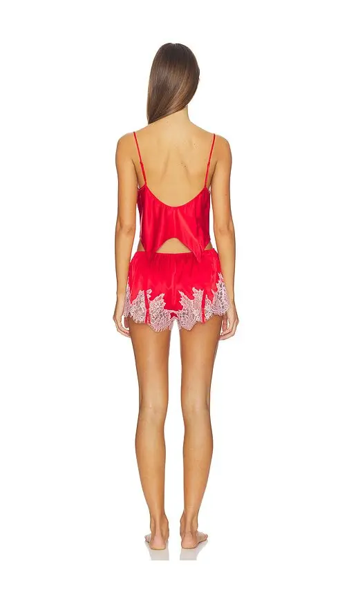 SKIMS Silk Lace Garter Cami And Short Set