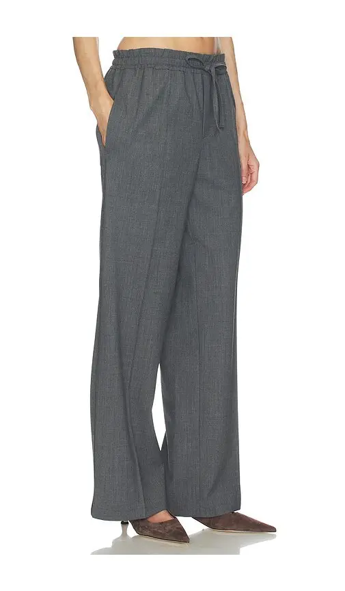 HELSA Wool Blend Drawcord Trousers