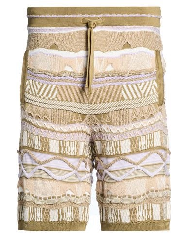 LANEUS Knit Shorts - Green