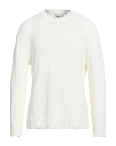 LANEUS Sweater Ivory Size Cotton - White