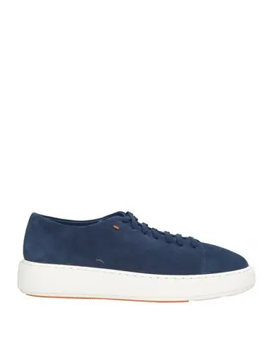 Santoni Sneakers Size Leather - Navy