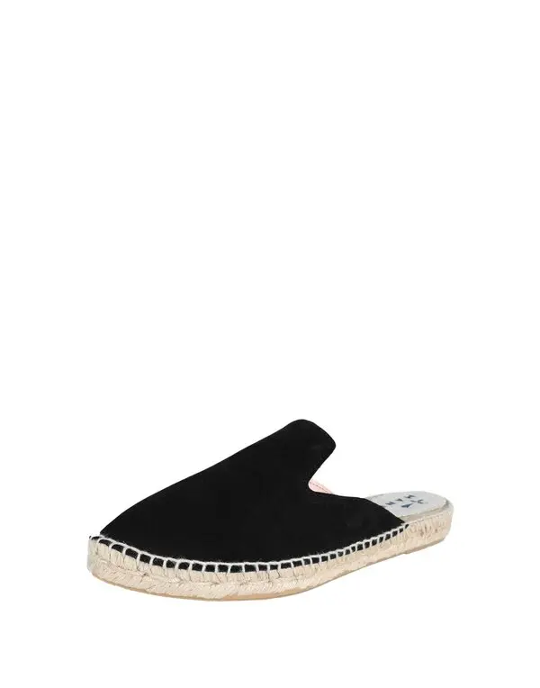 Manebí Leather Espadrilles - Black