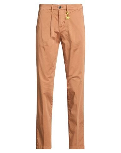 MANUEL RITZ Tapered Slim-fit Chino Pants - Beige
