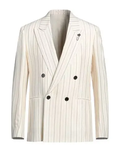 LARDINI Blazer Ivory Size Viscose