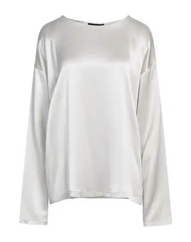Fabiana Filippi Light Silk Top - Light Grey