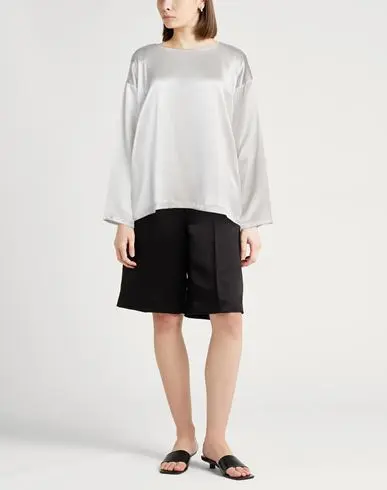 Fabiana Filippi Light Silk Top - Light Grey