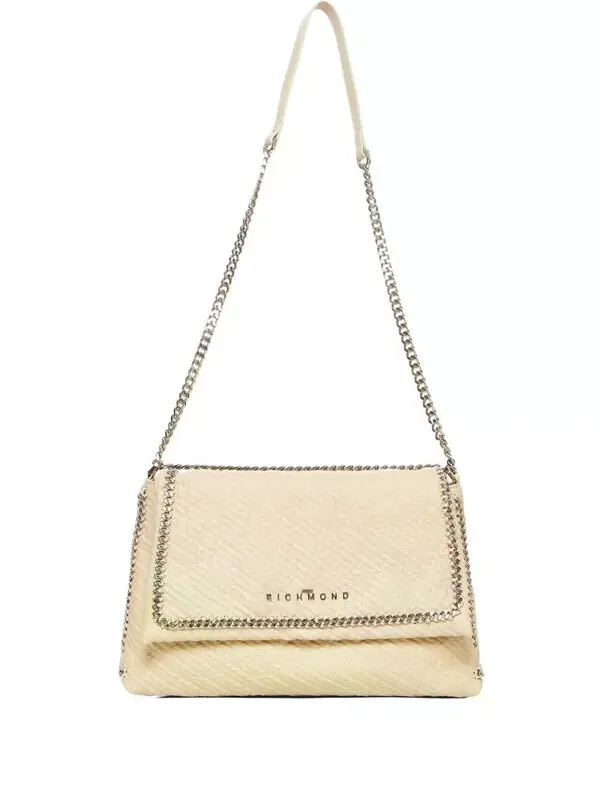 John Richmond Chain Detail Shoulder Bag