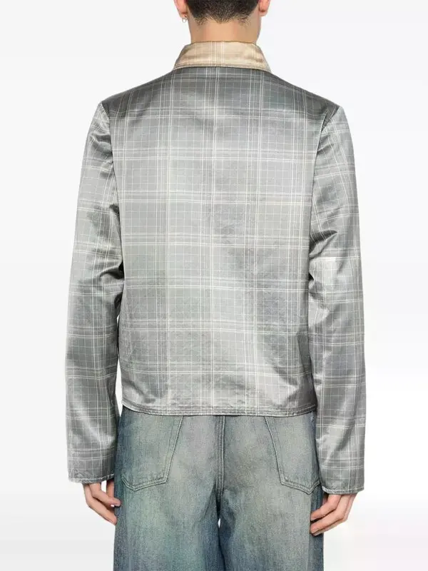 DIESEL Buttoned Check Jacket