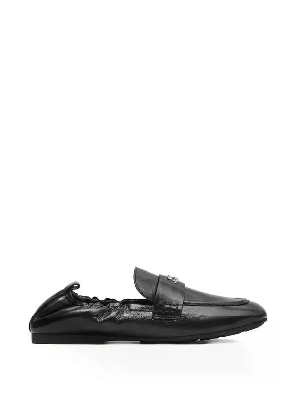 Marc Jacobs Logo-plaque Leather Loafers
