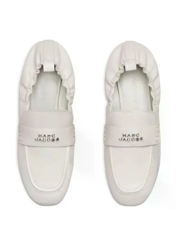 Marc Jacobs Leather Slip-on Loafers