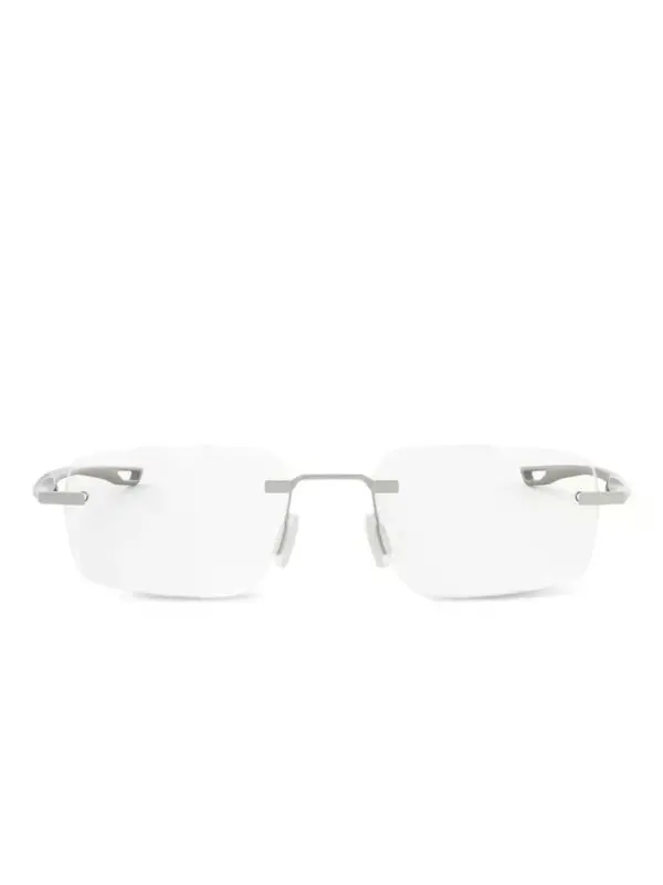 Tag Heuer Rectangle Rimless Eyeglasses