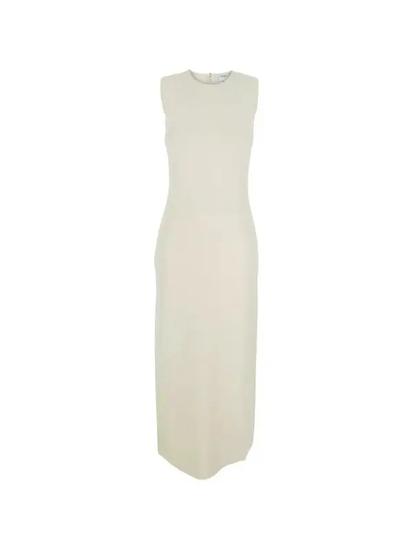 Max Mara Visiera Round-neck Midi Dress