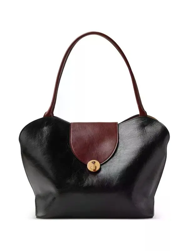 Versace Vivian Large Leather Shoulder Bag