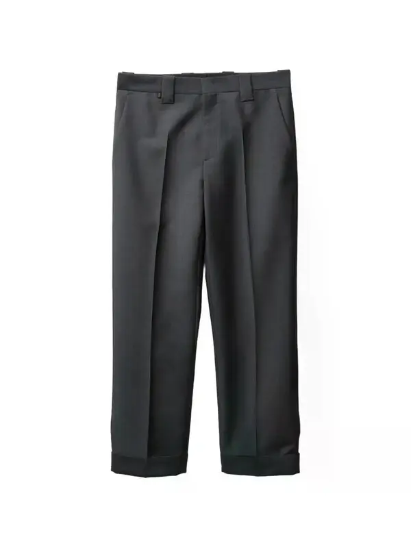Versace Wool-mohair Regular Formal Pants