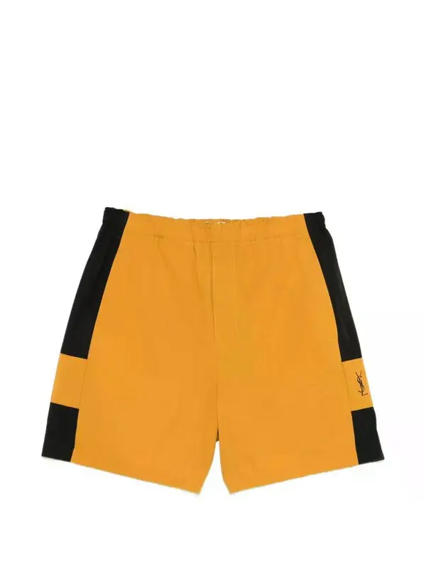 Saint Laurent Cassandre Logo Shorts