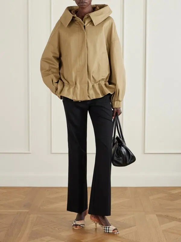 Burberry Checked Canvas Mules - Neutrals