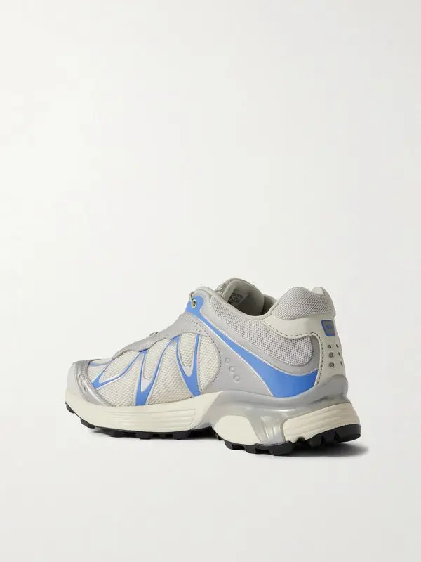 SALOMON Xt-whisper Rubber-trimmed Sneakers - Neutrals