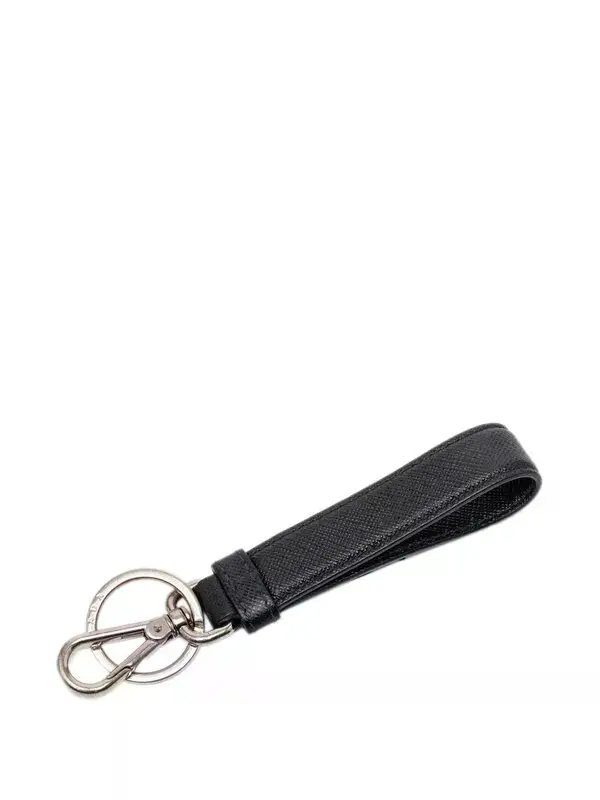 Prada 2013-2026 Saffiano Logo Key Chain
