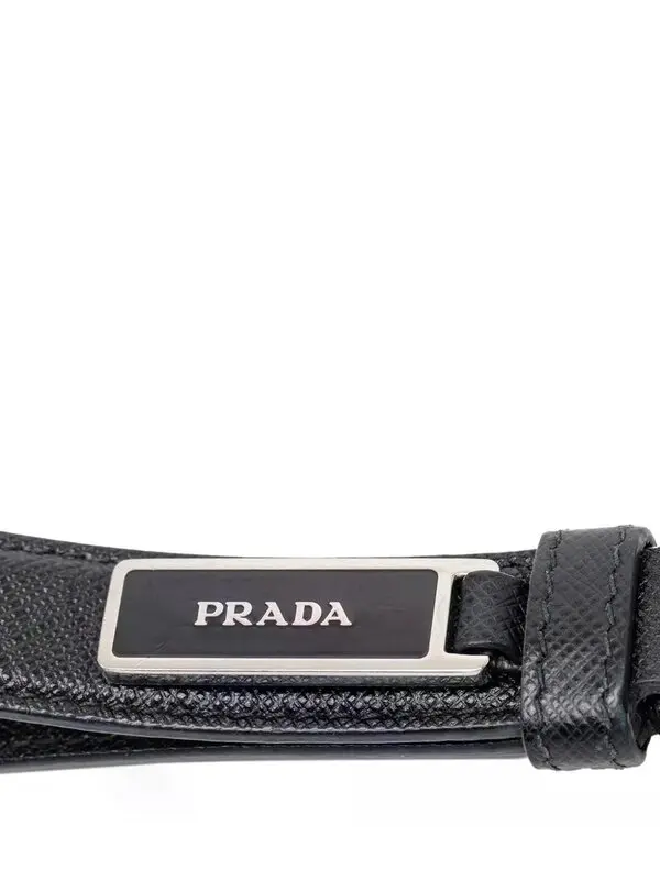 Prada 2013-2026 Saffiano Logo Key Chain
