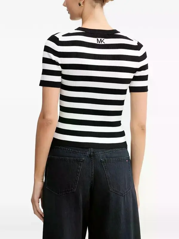 Michael Kors Striped Crew-neck T-shirt