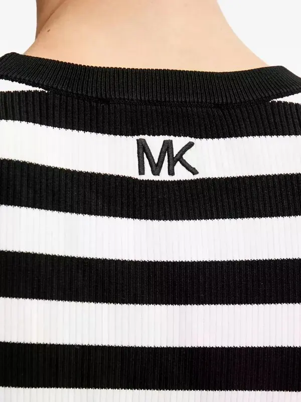 Michael Kors Striped Crew-neck T-shirt