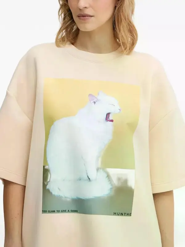 Munthe Cat-print T-shirt