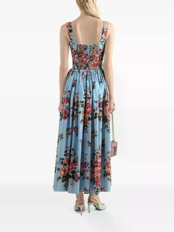Dolce & Gabbana Floral Bouquet-print Maxi Dress