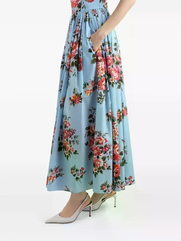 Dolce & Gabbana Floral Bouquet-print Maxi Dress