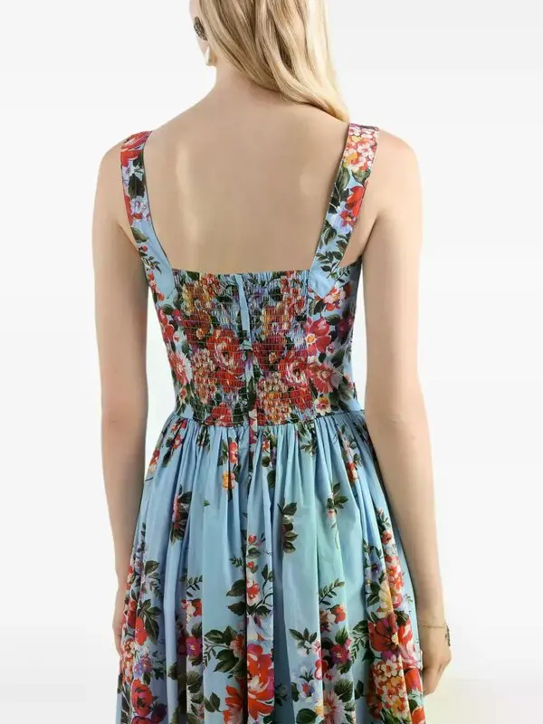Dolce & Gabbana Floral Bouquet-print Maxi Dress