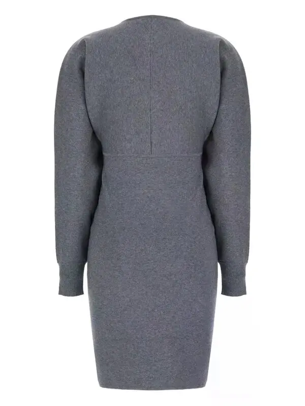 Max Mara Zip Crew-neck Dress