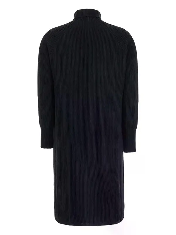 Max Mara Ribbed Turtleneck Dress