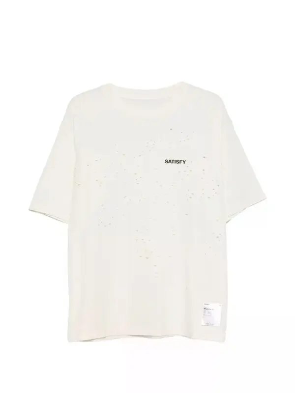 Satisfy Crew-neck T-shirt - White