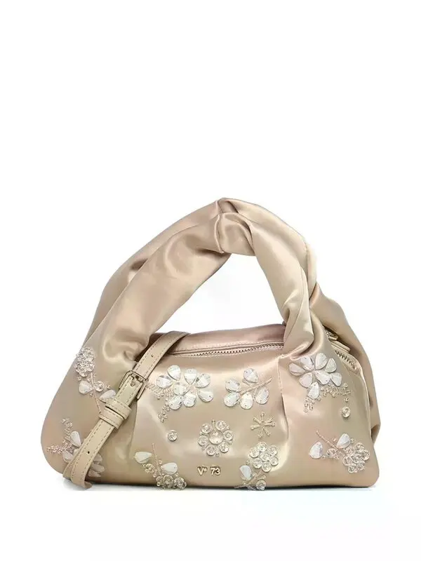 V°73 Floral-embellished Mini Shoulder Bag