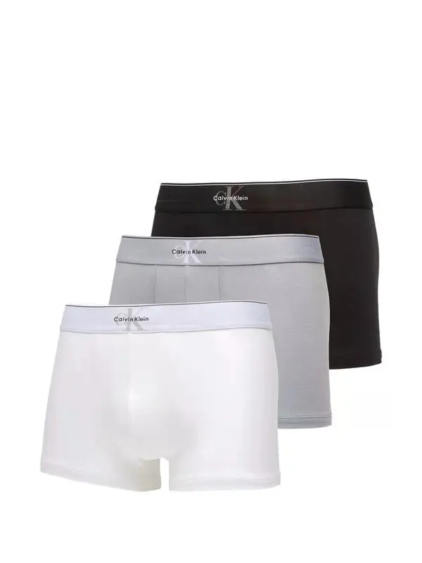 Calvin Klein Logo-detail Boxers - White