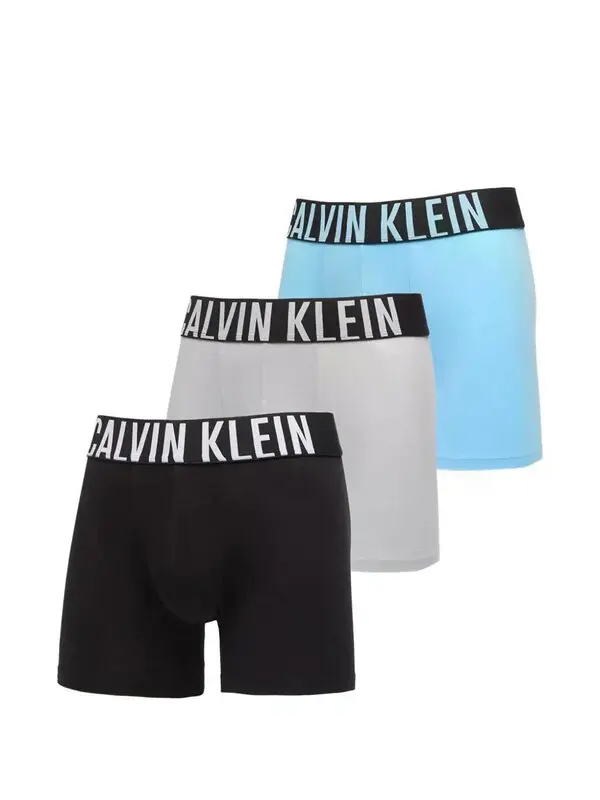 Calvin Klein Logo-detail Boxers - Black
