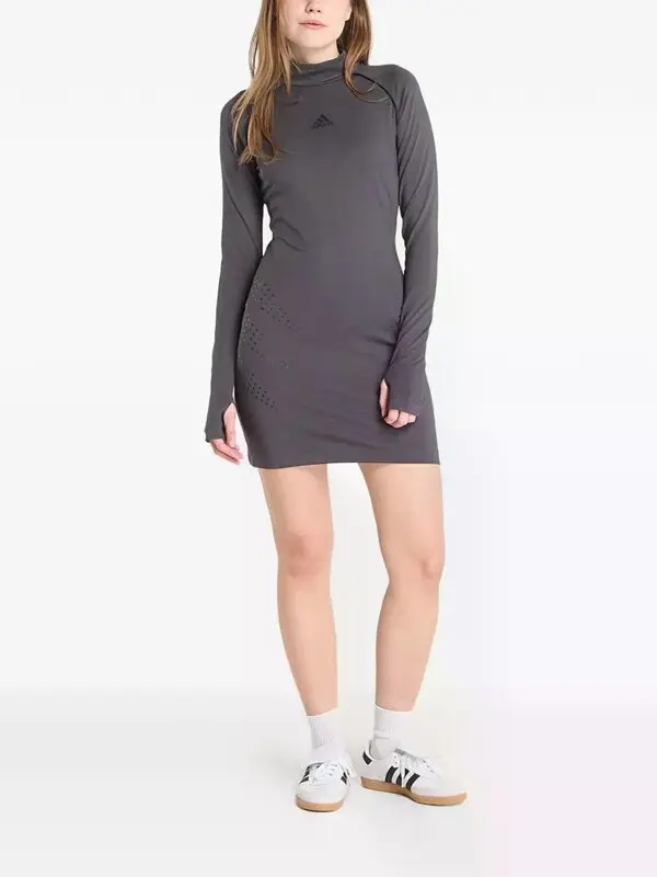 Adidas Logo-print Mini Dress