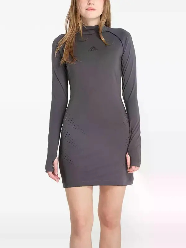 Adidas Logo-print Mini Dress