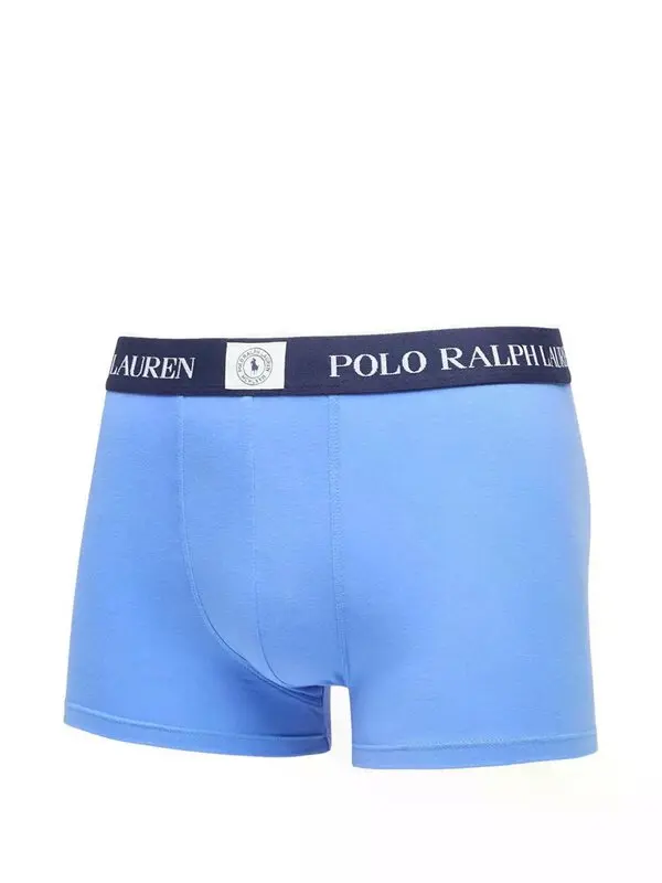 Polo Ralph Lauren Logo-waistband Boxers - Blue