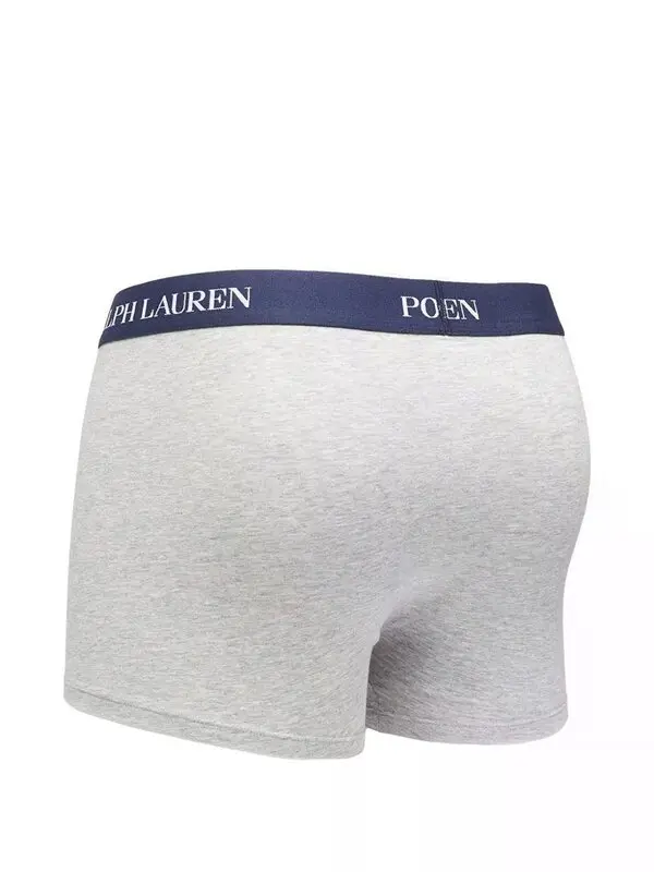 Polo Ralph Lauren Logo-waistband Boxers - Blue