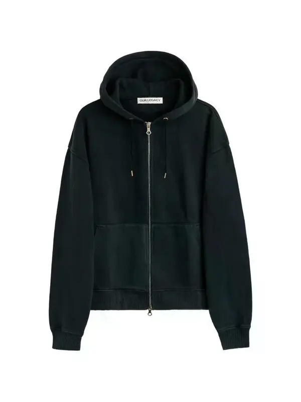 Our Legacy Rascal Zip-up Hoodie - Black