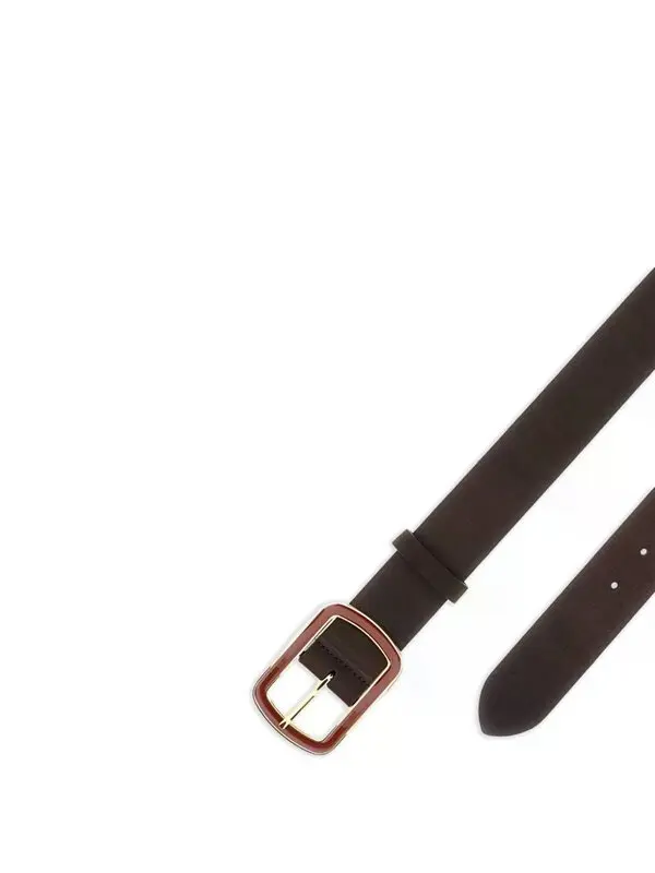 BAX LAB Enamelled Buckle Belt