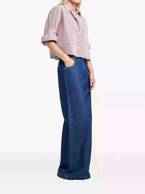 TWP Dillon Wide Leg Trousers