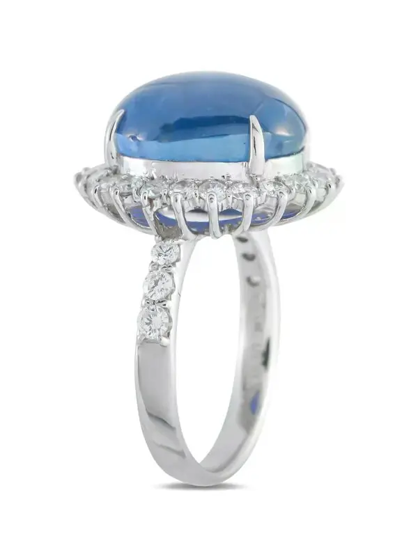 LB EXCLUSIVE Diamond Sapphire Embellished Ring