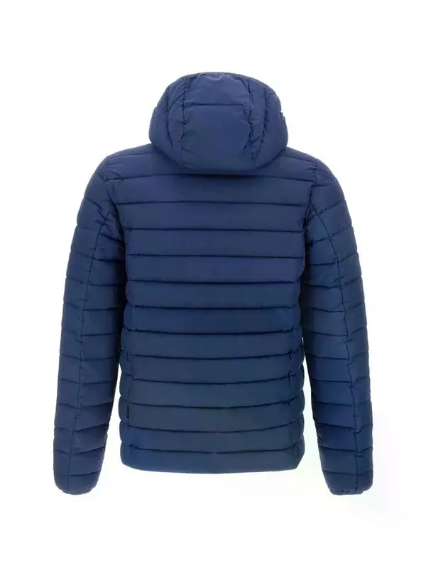 SAVE THE DUCK Quilted Zip-up Hooded Jacket