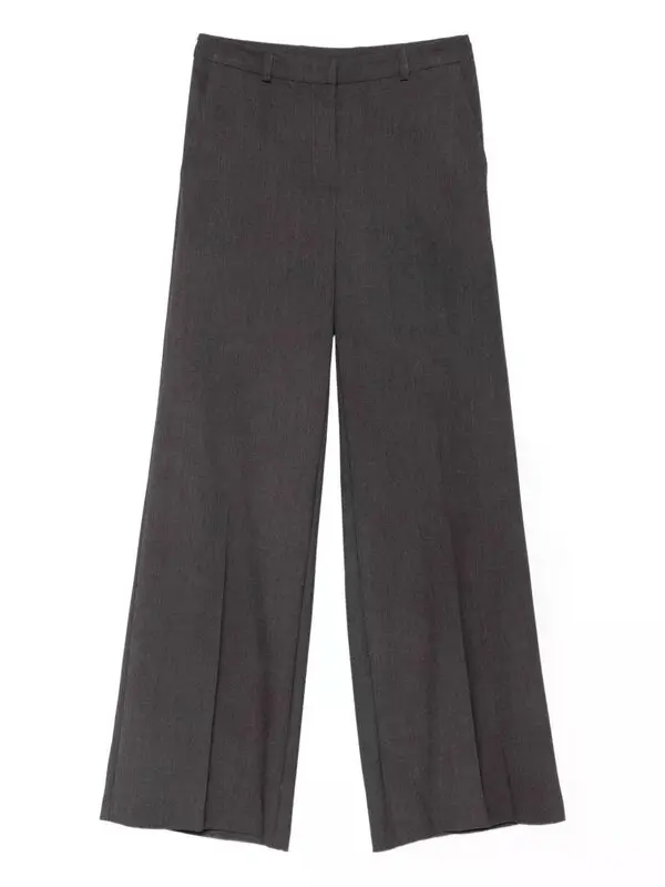 REWIND Wide Leg Trousers - Grey
