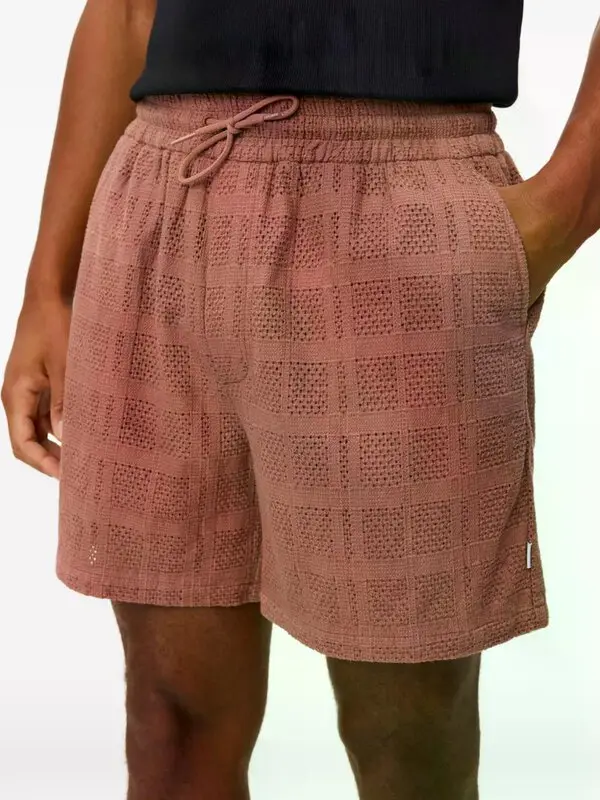 LES DEUX Charlie Drawstring Shorts - Pink