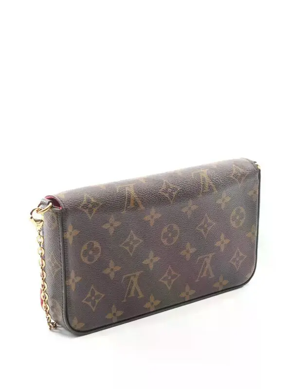 LOUIS VUITTON 2021-2025 Christmas Animation Pochette Felicie - Brown